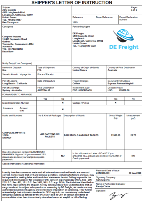 SI LÀ GÌ TRONG XUẤT NHẬP KHẨU? TÌM HIỂU CHI TIẾT VỀ SHIPPING INSTRUCTION - Smartlink