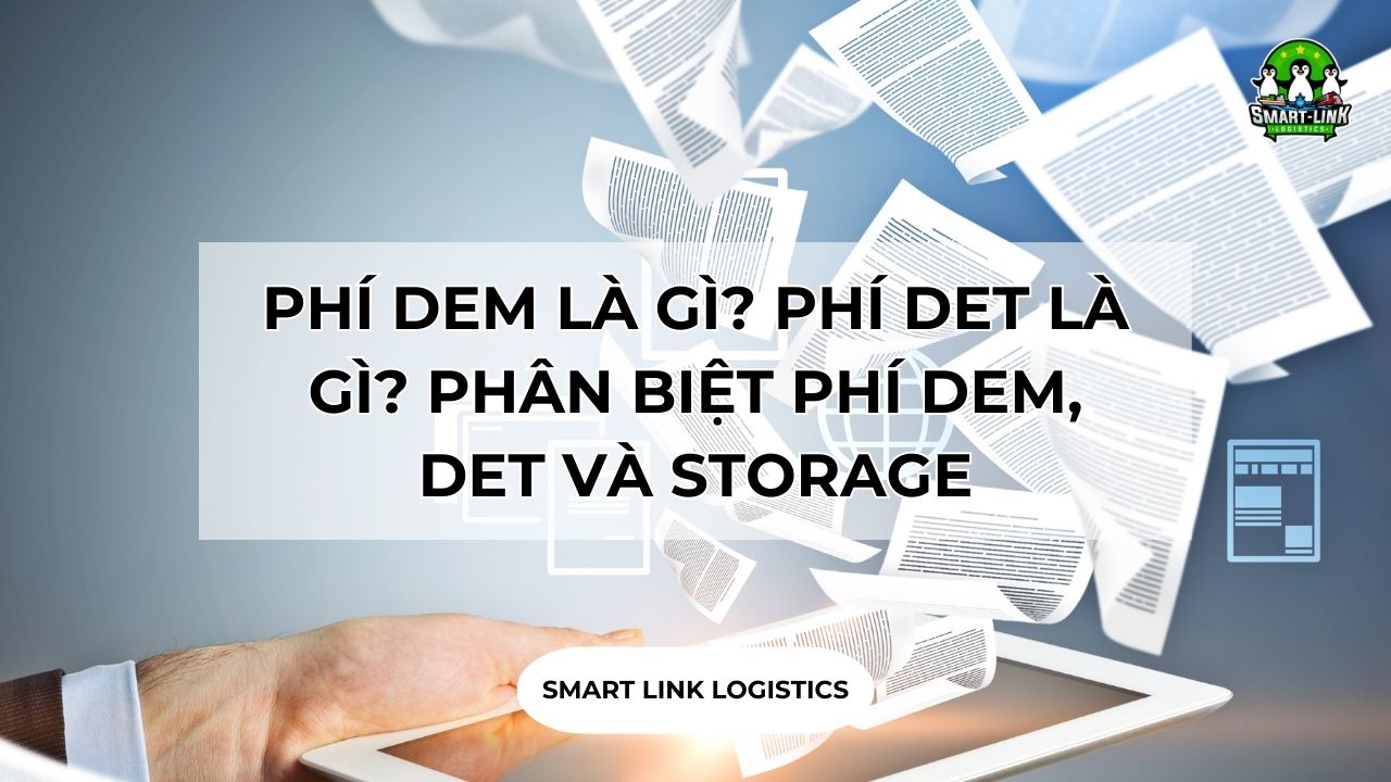 PHÍ DEM LÀ GÌ? PHÍ DET LÀ GÌ? PHÂN BIỆT PHÍ DEM, DET VÀ STORAGE - Smartlink